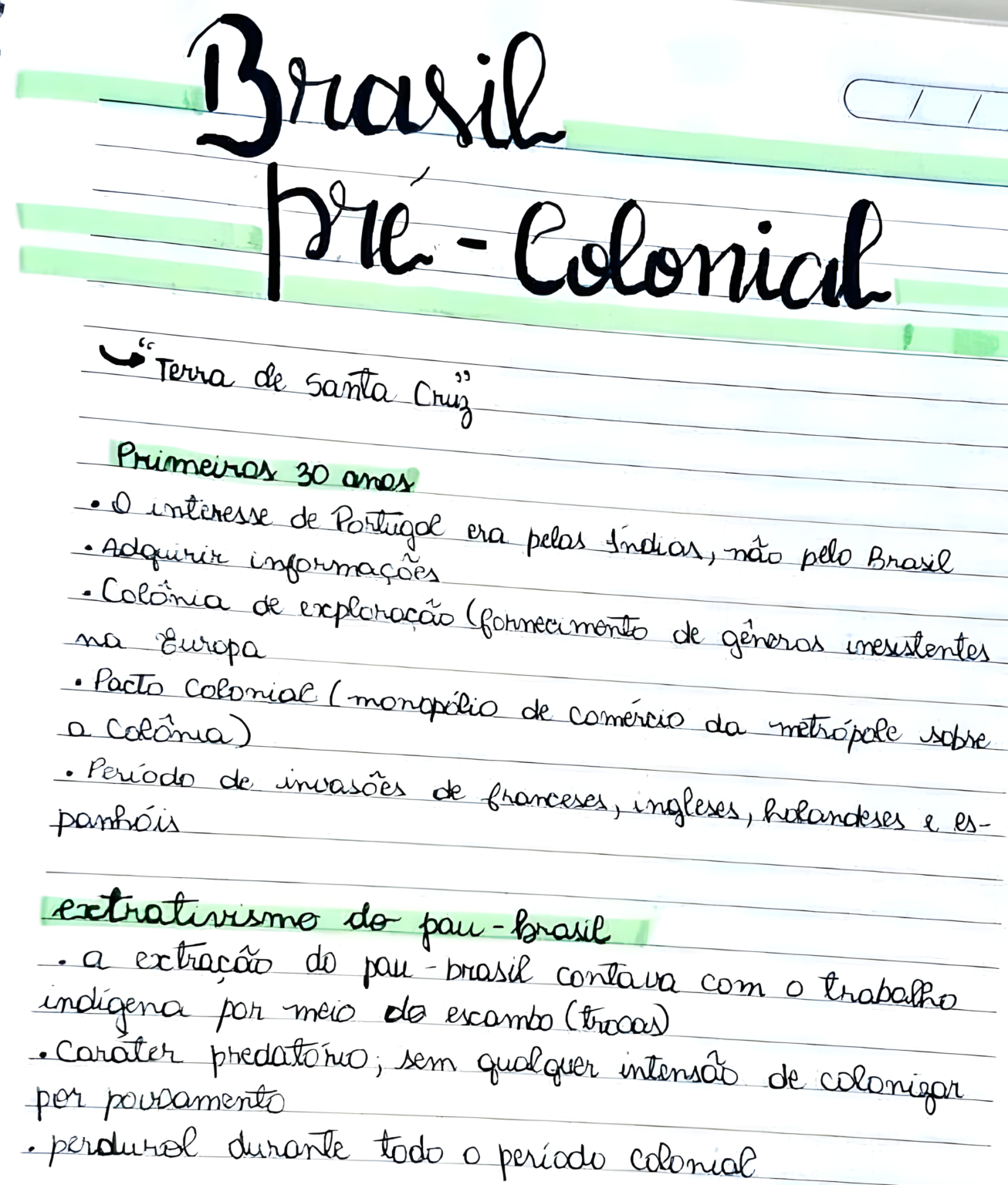MAPA MENTAL SOBRE BRASIL PRÉ-COLONIAL - Maps4Study